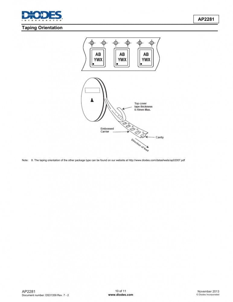 AP2281 datasheet page 10