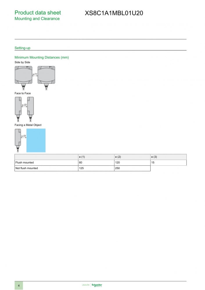 XS8C1A1MBL01U20 technical document page 4