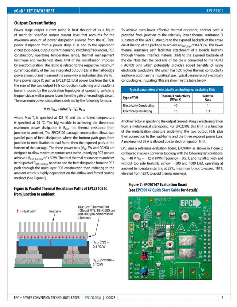 EPC23102 datasheet page 7