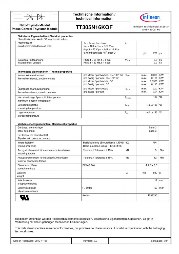 TD305N16KOF datasheet page 3