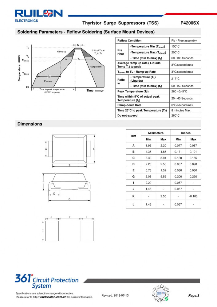 P4200SC technical document page 3
