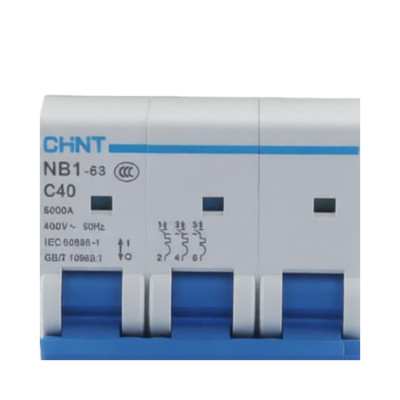 CHINT NB1-63 3P D40 6kA(R) Miniature Circuit Breaker