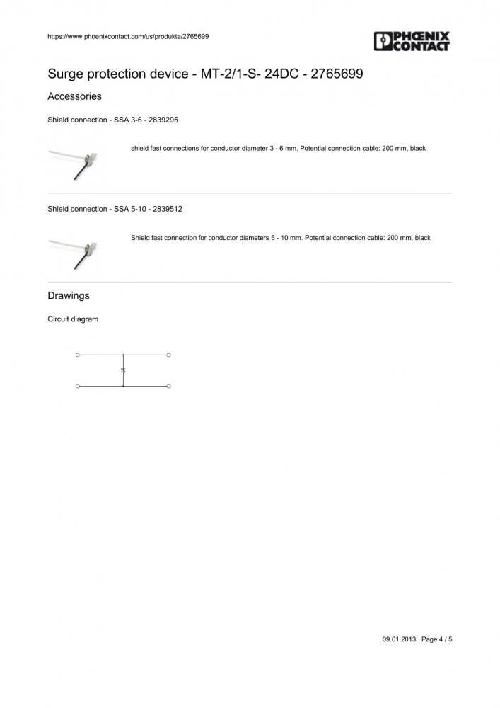 Phoenix Contact 2765699 technical document page 4