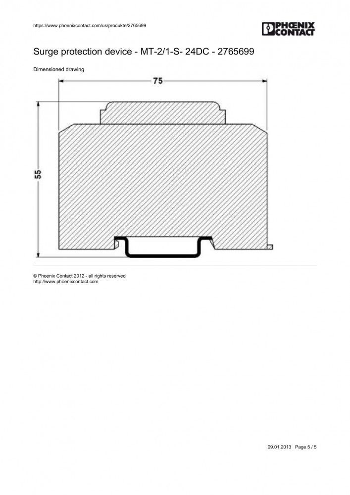 Phoenix Contact 2765699 technical document page 5