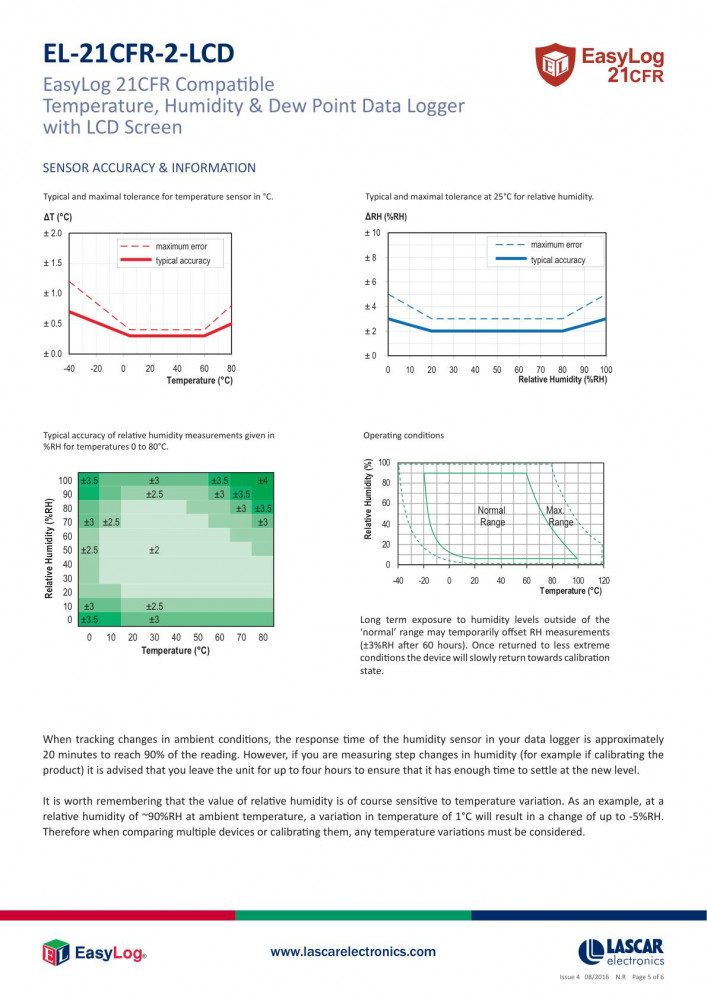 EL-21CFR-2-LCD technical document preview, page 5