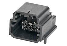 HSAutoLink II Unsealed Header, Right-Angle, 12 Circuits, Key B, Gray for sale