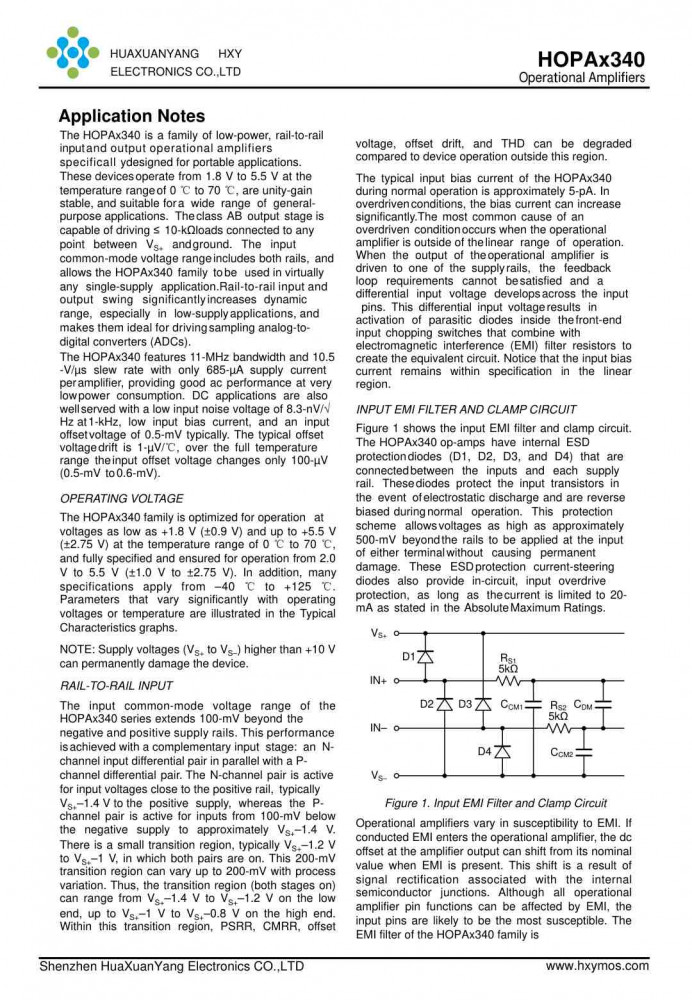HOPA2340UA datasheet page 8