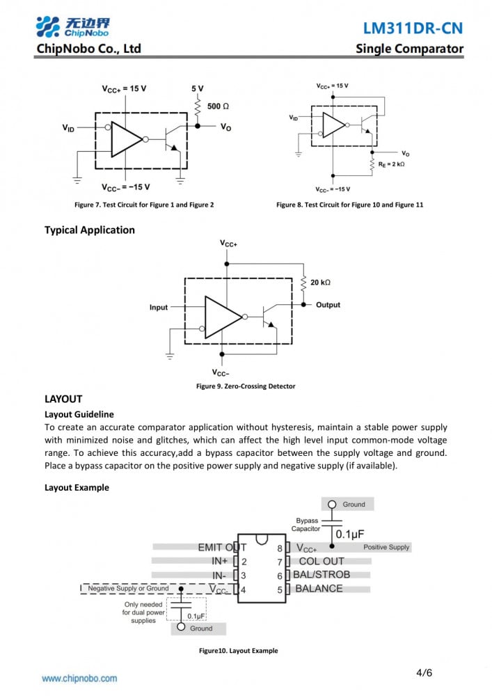 LM311DR-CN datasheet page 4