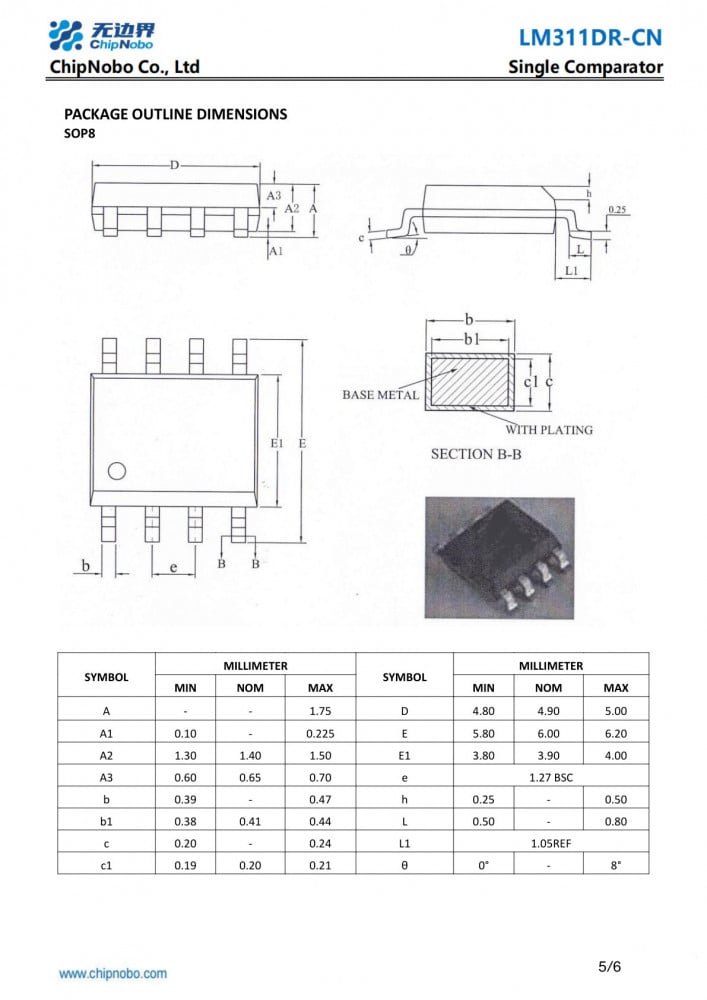 LM311DR-CN datasheet page 5