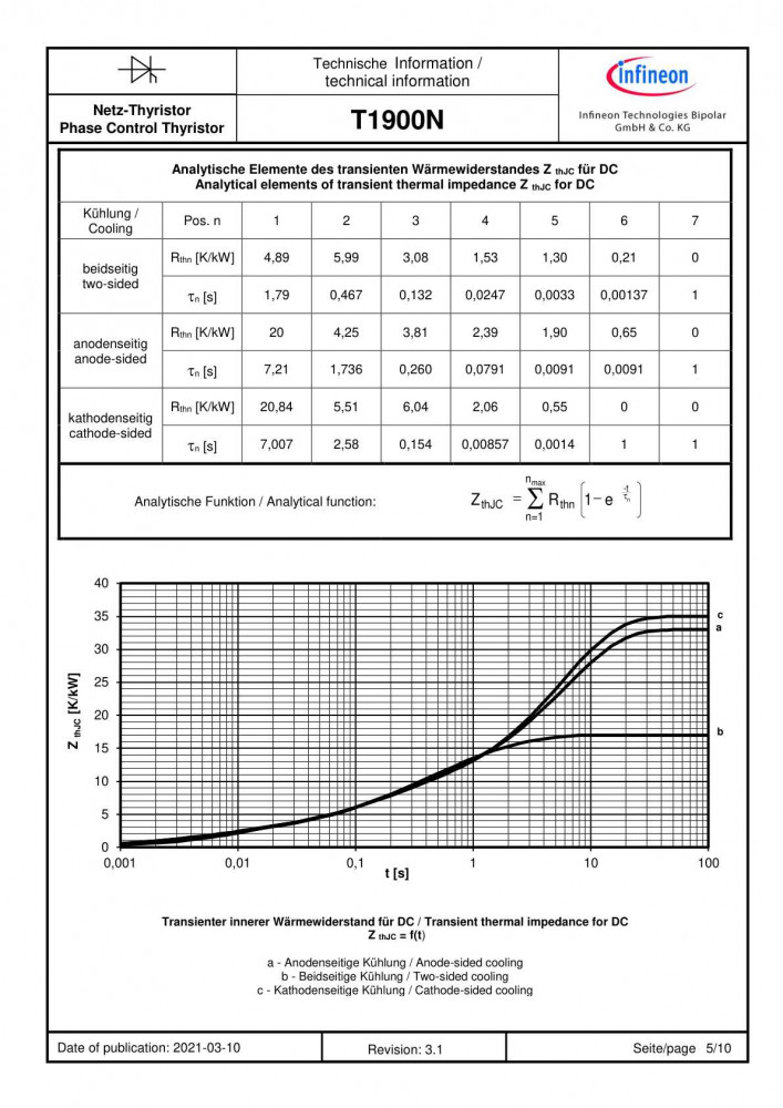 T1900N technical document page 5