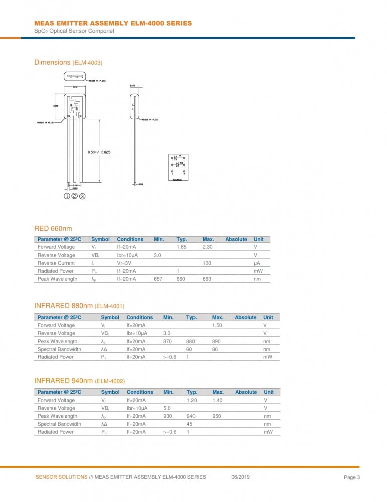 ELM-4000 Series datasheet page 3