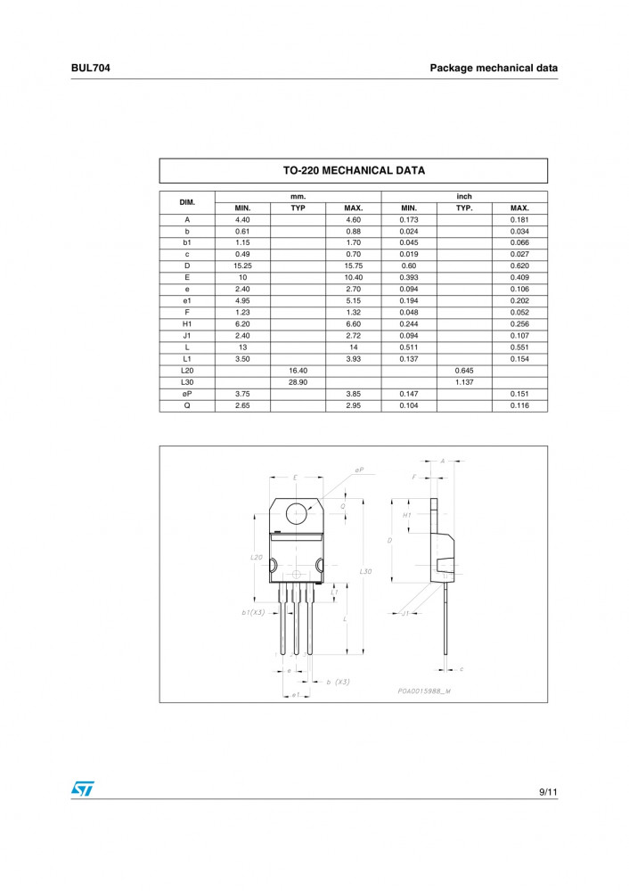 BUL704 datasheet page 9