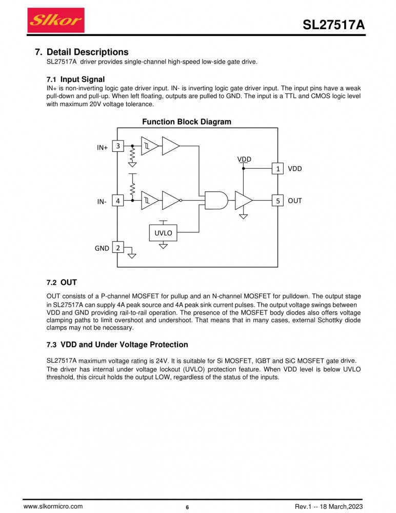 SL27517A datasheet page 6