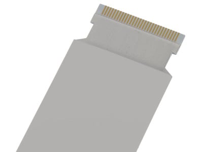 Easy-On FlexiSnap-15 FFC/FPC Connector, 0.50mm Pitch, 1.50mm Height, Dual Contact Style, Right-Angle, Surface Mount, 20 Circuits, Gold Plating