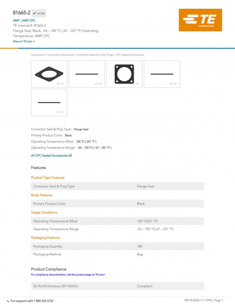 81665-2 technical document page 1