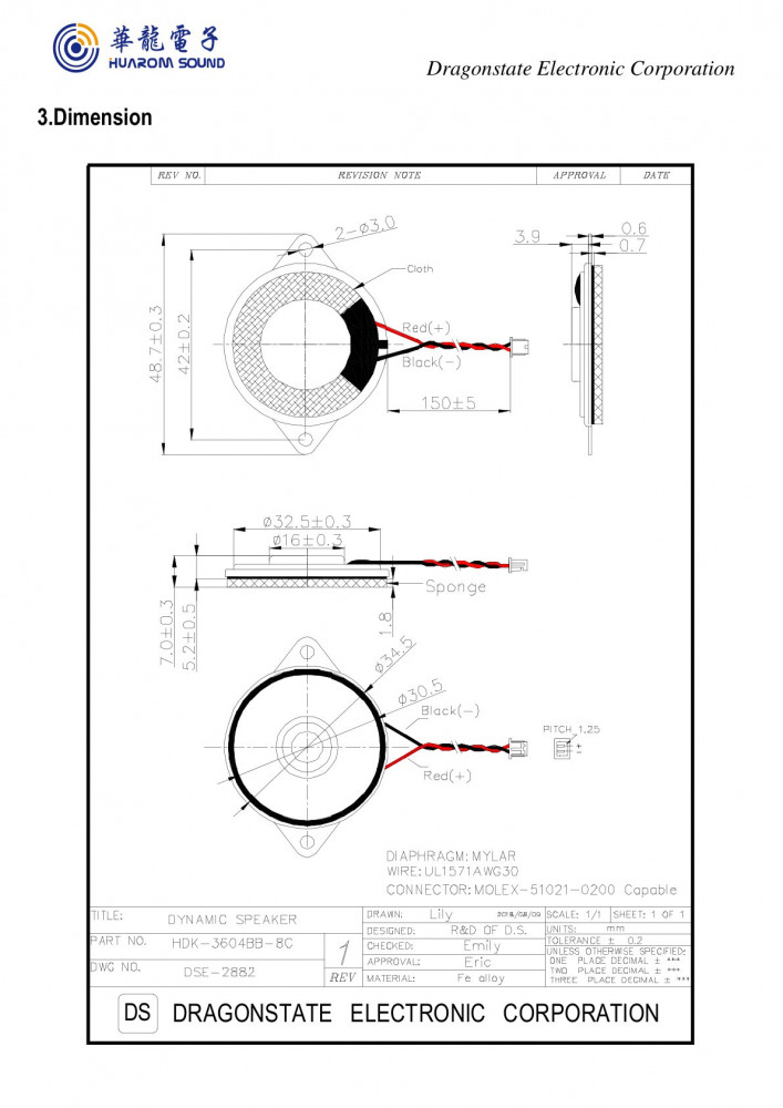 HDK-3604BB-8C approval document page 5