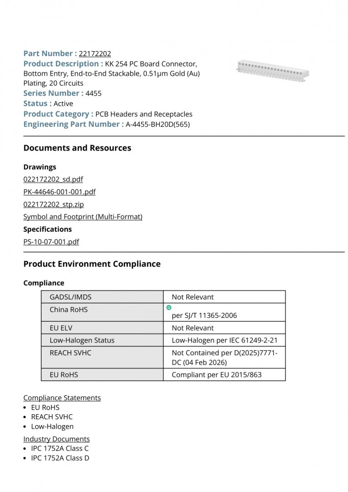 22172202 technical document preview, page 1