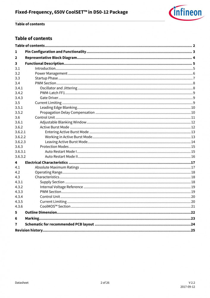 ICE3B0365JG datasheet page 2