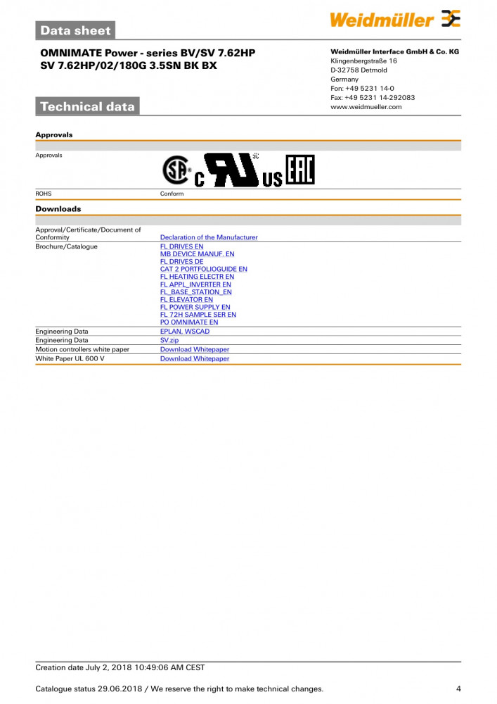 1930600000 datasheet page 4
