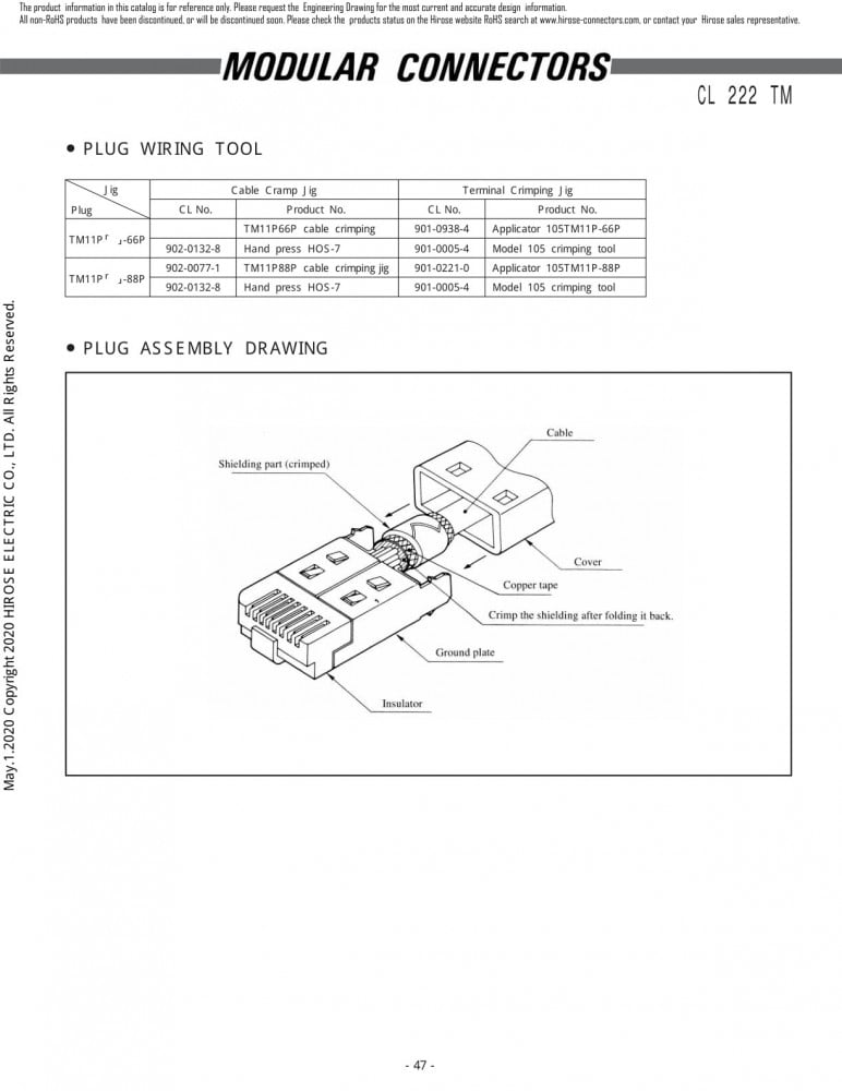 HRS TM11AP1-88P technical document page 4