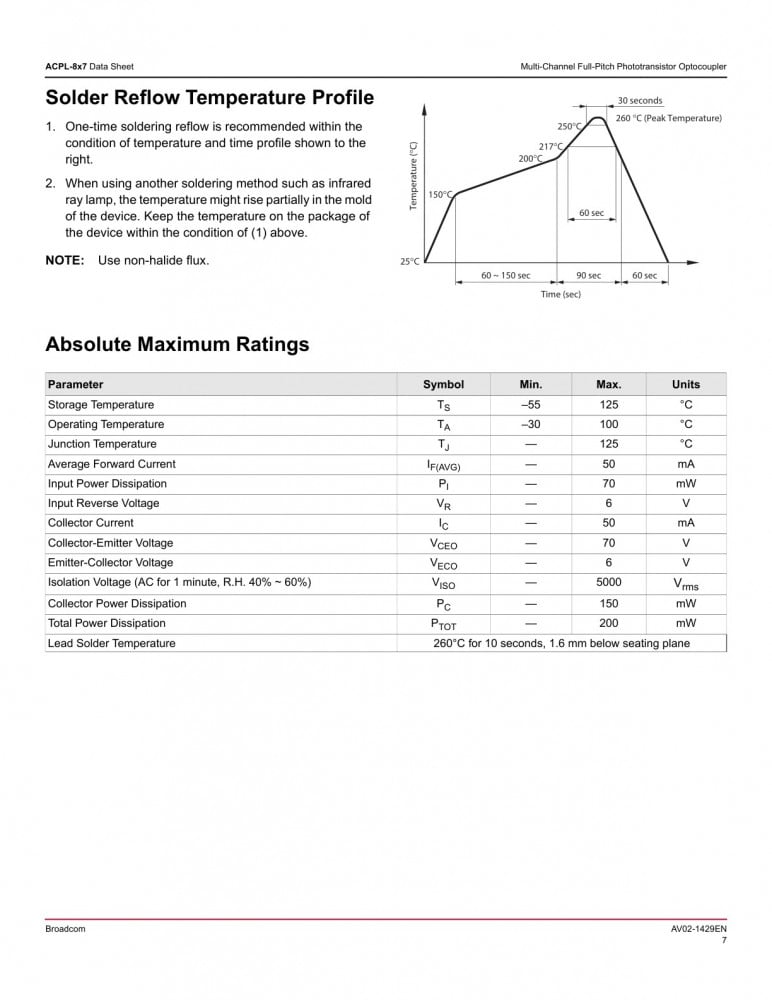ACPL-827 datasheet page 7