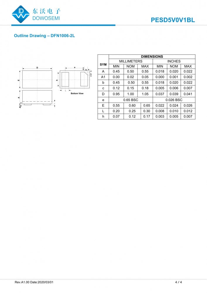 PESD5V0V1BL datasheet page 4