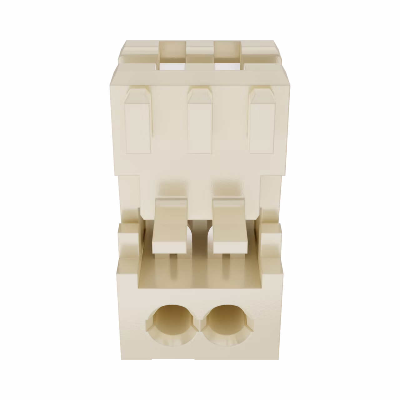 Appli-Mate RAST 2.5 Connector, 2.50mm Pitch, Female, 2 Circuits, No Position Keys Removed, Open Endwalls, Tin Plating for sale