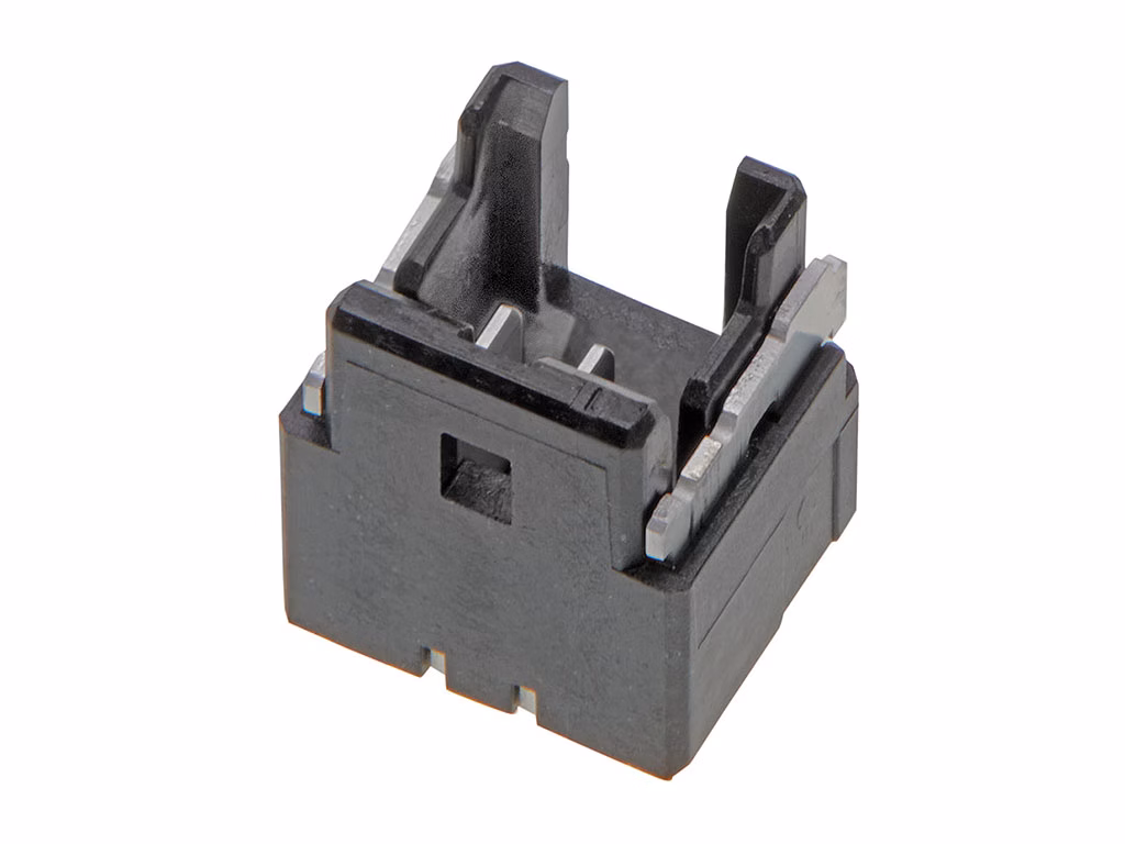 OneBlade Header, 1.00mm Pitch, Single Row, Right-Angle, Surface Mount, Tin (Sn) Plating, Friction Lock, 3 Circuits, Tape and Reel