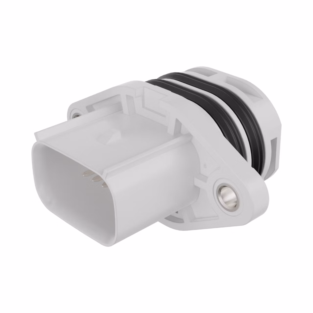MX150 Pass-Through Sealed Connector, Panel Mount, Dual Row, 12 Circuits, Keying Option D, UL 94 HB, Stone Gray Housing, Dual Seal for sale