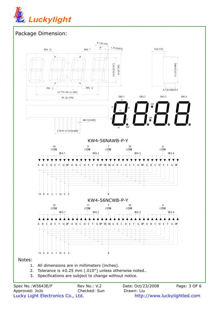 Technical document page 3
