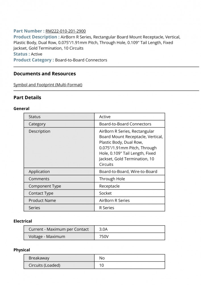 RM222-010-201-2900 technical document preview, page 1