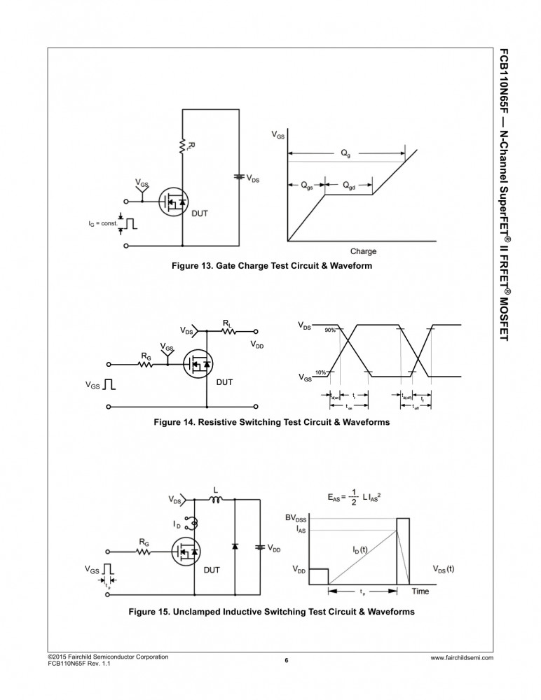FCB110N65F datasheet page 7