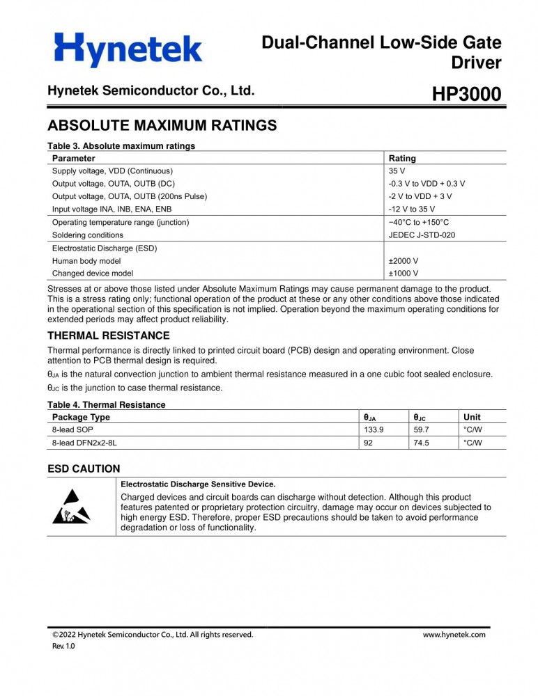 HP3000 datasheet page 7