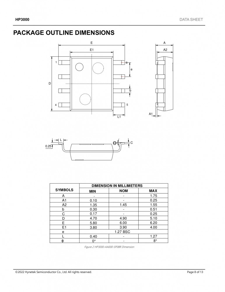 HP3000 datasheet page 8