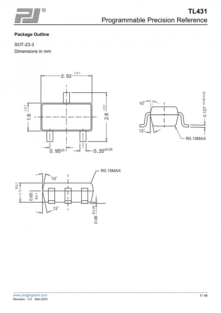 TL431SC datasheet page 7