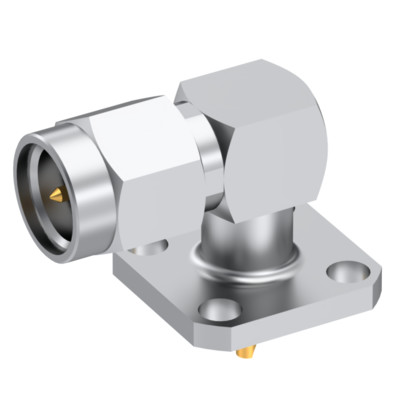 SMA / STRAIGHT PLUG MALE CRIMP TYPE FOR 2.6/50 S CABLE PASSIVATED CAPTIVE CONTACT