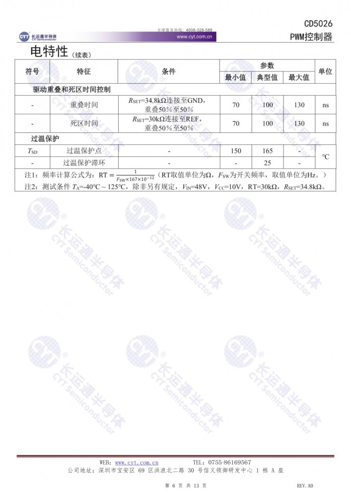 CD5026 datasheet page 6