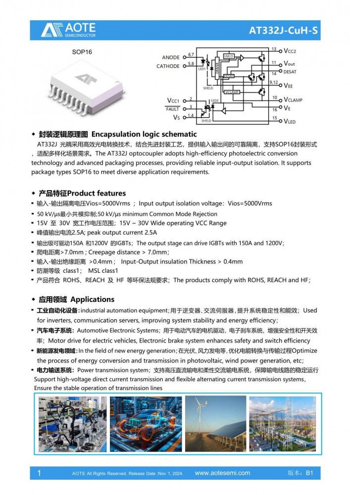 AT332J-CuH-S datasheet page 2