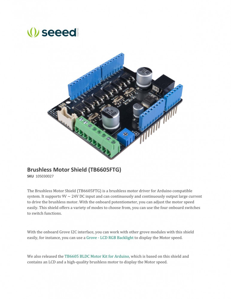 Product document page 1