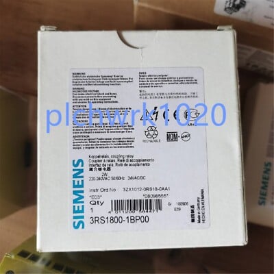 SIEMENS 3RS1800-1BP00 Power Relay for sale