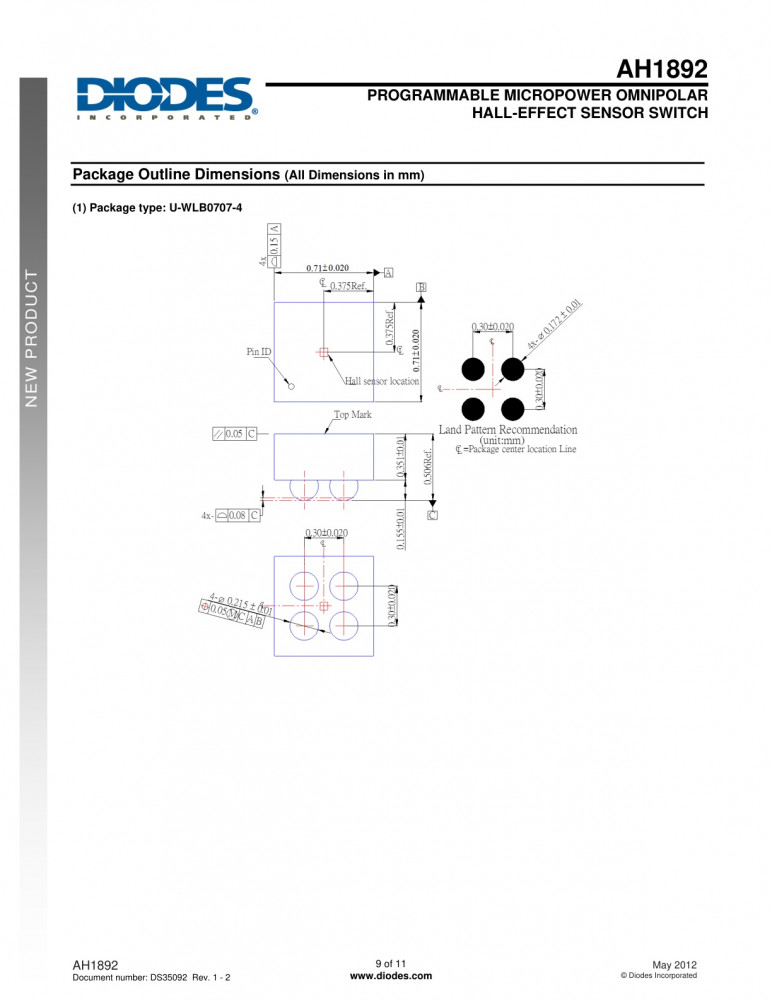 AH1892 datasheet page 9