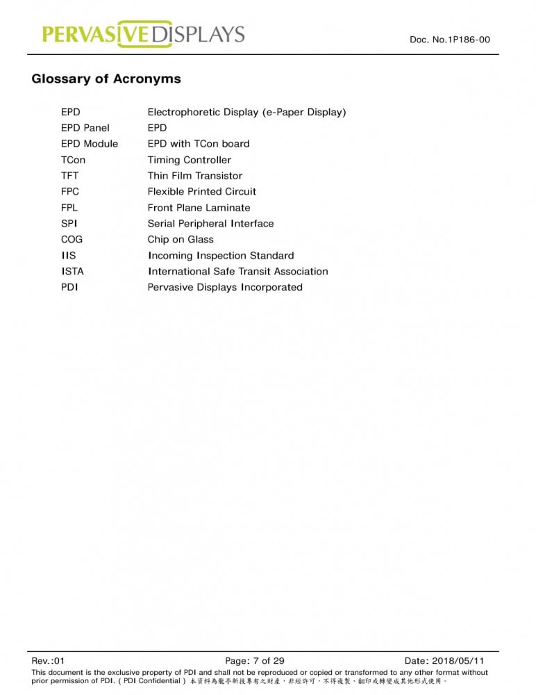 E2271CS091 specification page 7