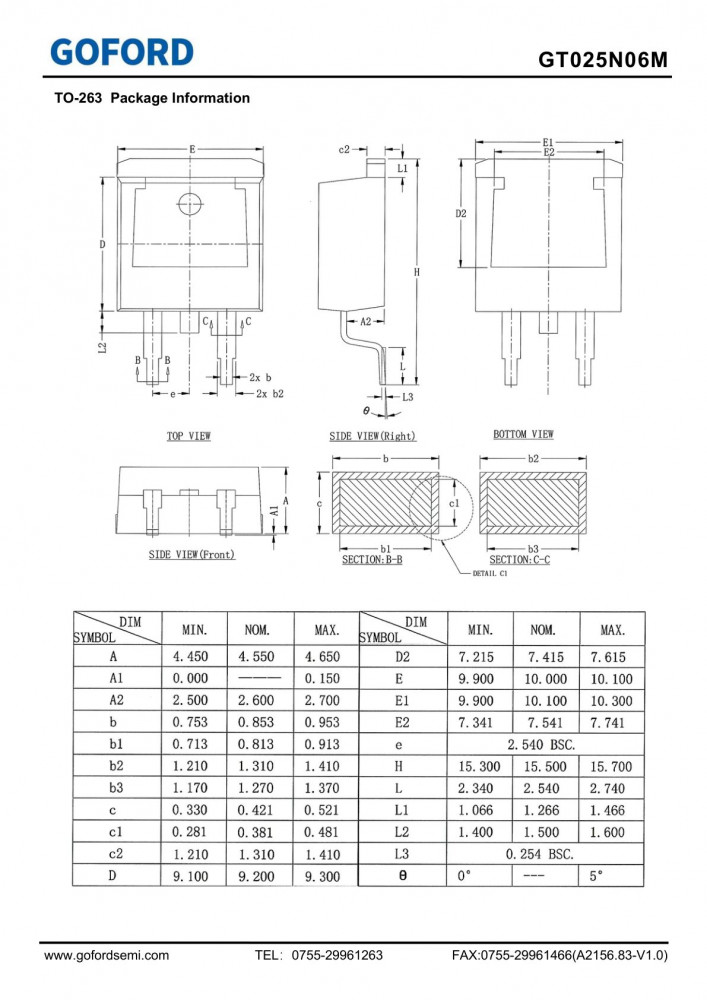 GT025N06M datasheet page 6