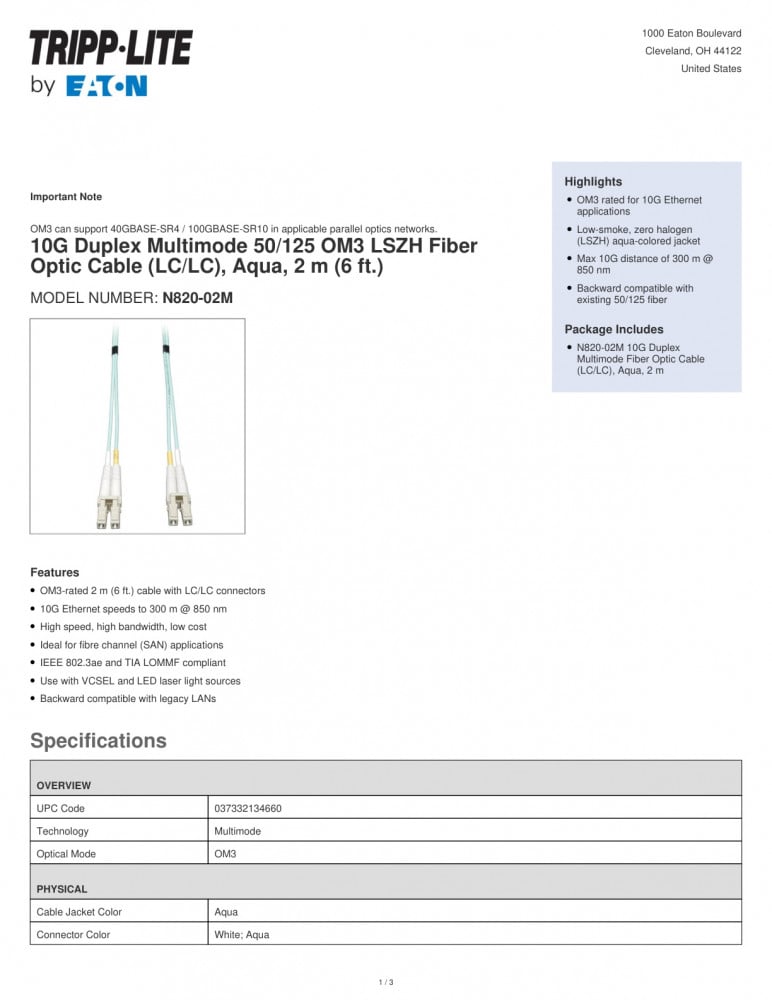 N820-02M technical document page 1