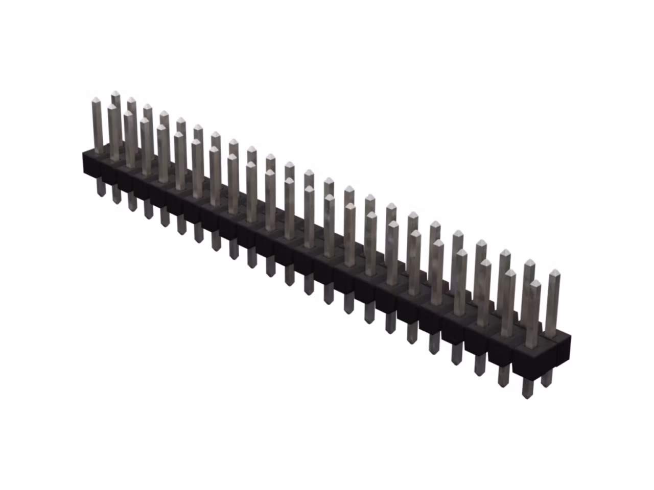 C-Grid Header, 2.54mm Pitch, Through Hole, Dual Row, Vertical, 46 Circuits, 2.54µm Tin (Sn) Plating, Tray Packaging, Lead-Free for sale