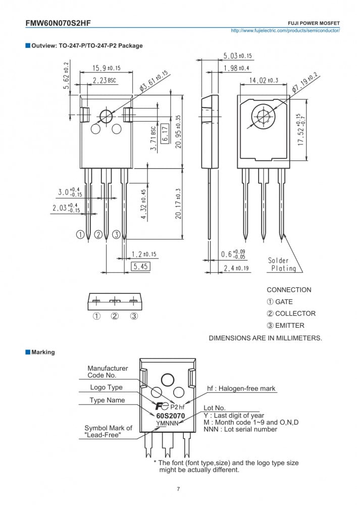 FMW60N070S2HF datasheet page 7