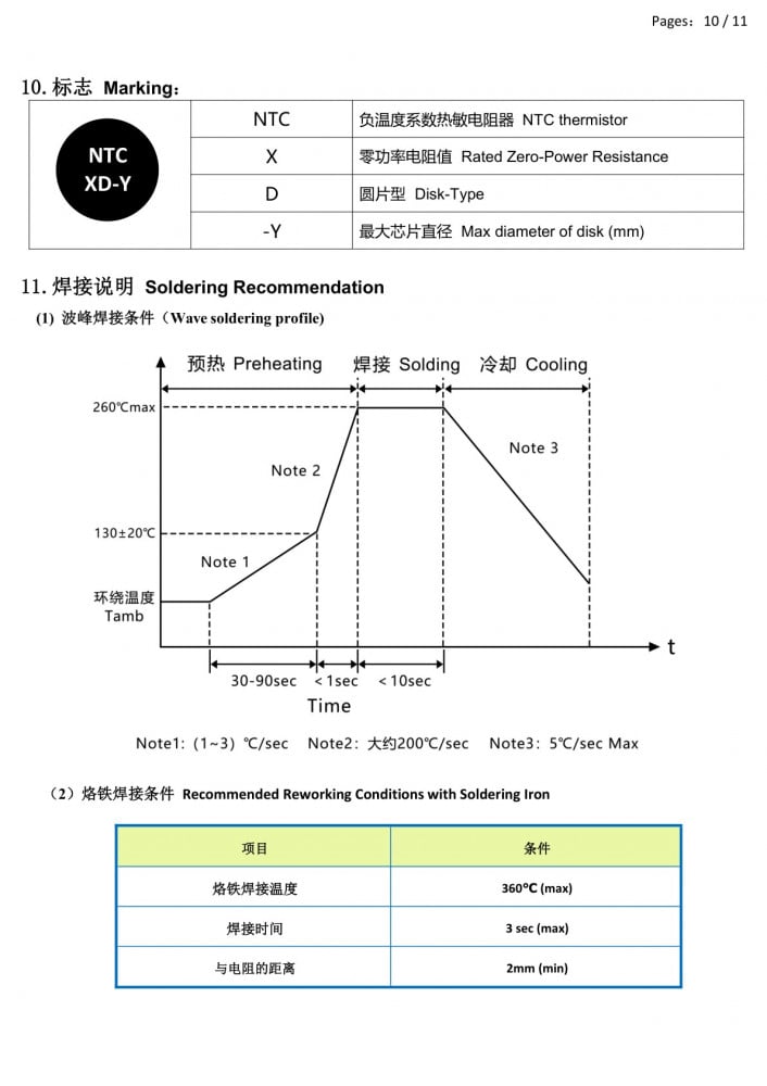 NTC3D-5SDF2EE product approval document page 10