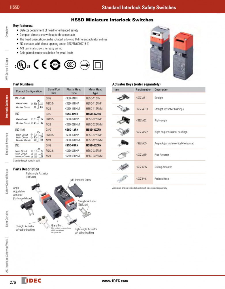 HS5D technical document page 1