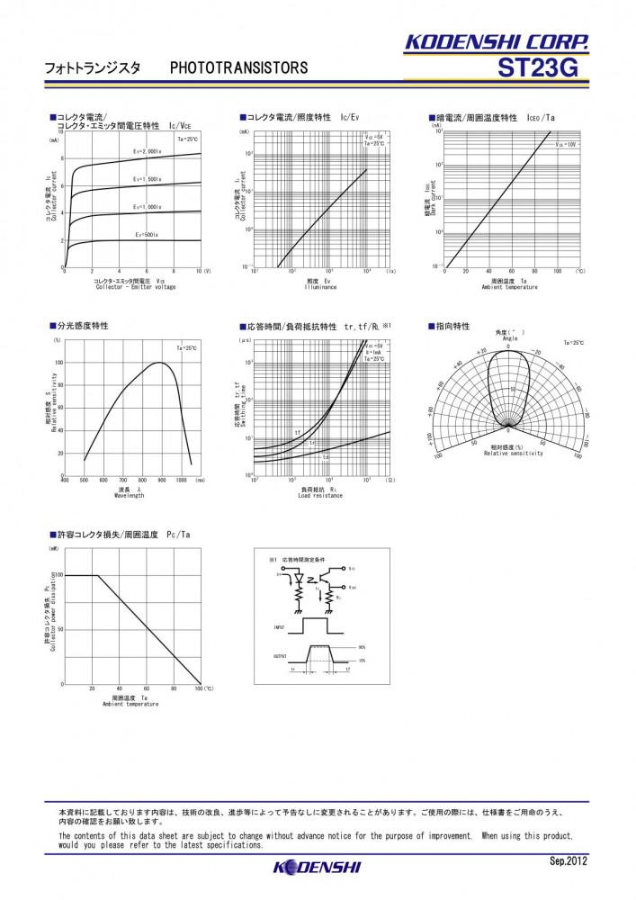 ST23G datasheet page 2