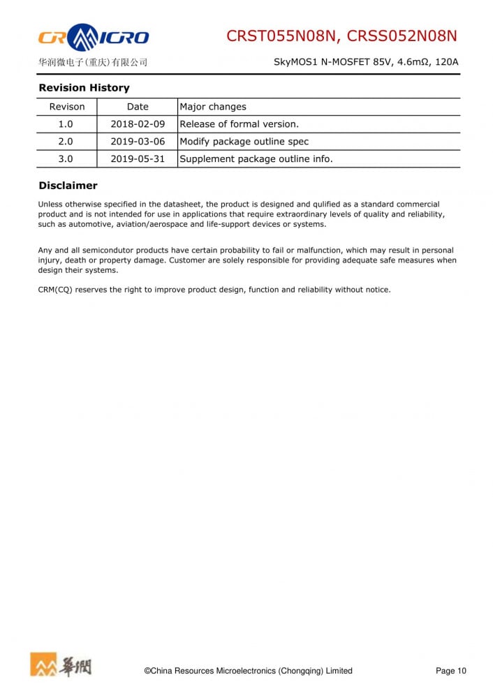 CRSS052N08N datasheet page 10
